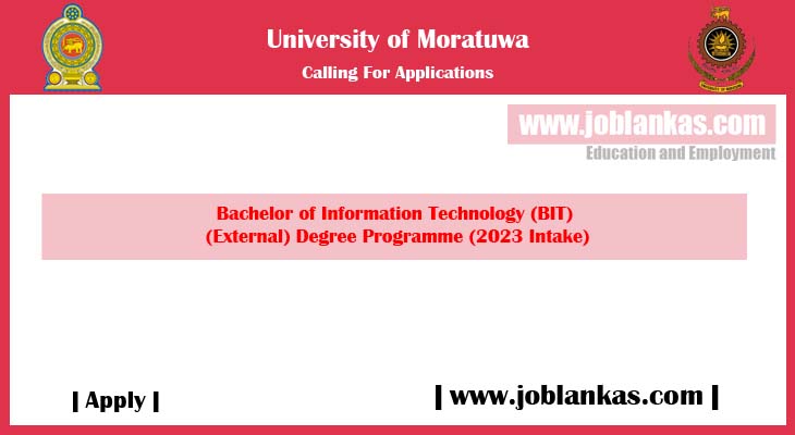 Bachelor Of Information Technology Bit External Degree Programme Intake 2023 University Of