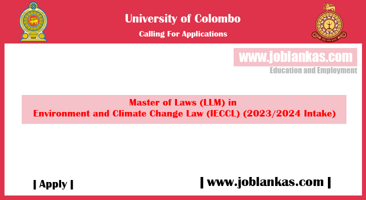 Master of Laws (LLM) in International Environment and Climate Change ...