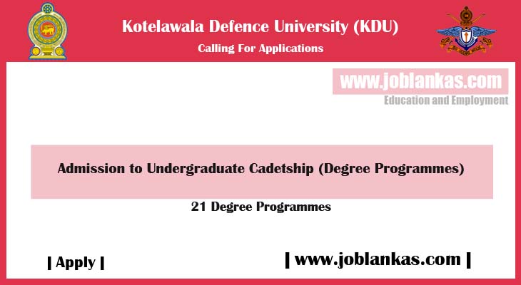 Admission for Degree Programmes (Cadet Officer) 2023 (Batch 2 ...