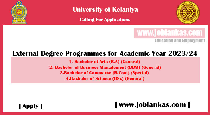 External Degree Programmes (Intake 2023) – University of Kelaniya ... External Degree Programmes (Intake 2023) – University of Kelaniya ...